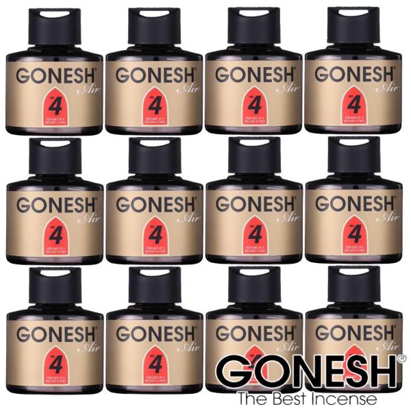 GONESH ガーネッシュ リキッド 瓶 エアフレッシュナー 芳香剤 車No.4 12個 セット【ガーネッシュ(GONESH)】・種類 / 液体リキッド芳香瓶タイプ・サイズ / 縦48*横62* 高さ82(mm)・持続時間 / １〜２ヶ月程...