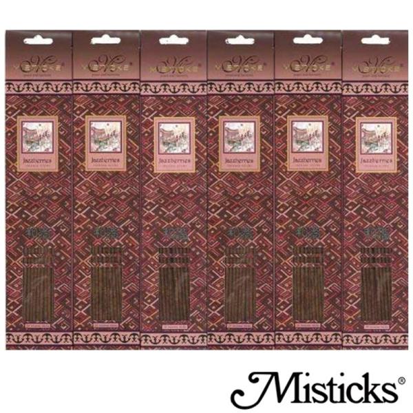 ジューシーな甘い香り。Misticks 人気no1！・種類 / お香スティックタイプ・生産国 / アメリカ合衆国・燃焼時間 / 1本につき約約50分〜60分・内容/1箱パック20本入り×6パック☆香り /JAZZBERRIES★店長のコメン...