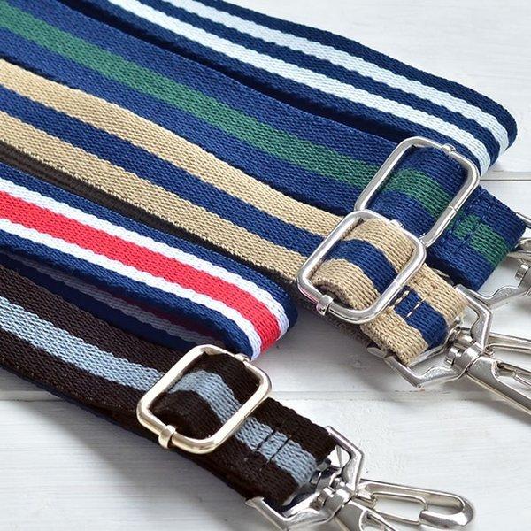 デルフォニックス DELFONICS インナーキャリングショルダーストラップ ストライプお手持ちのポーチをショルダーバッグに！オシャレなストライプ柄 ショルダーストラップいまクローゼットで眠っている、お手持ちのバッグやポーチはありませんか？...