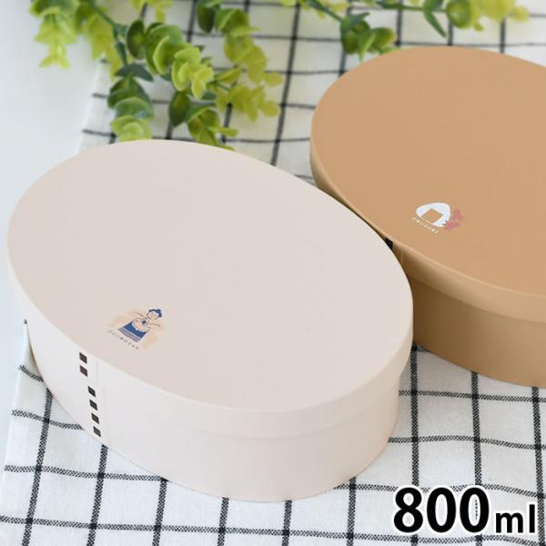 検索キーワードお弁当箱 おしゃれ サブヒロモリ きちじつ わっぱ小判弁当 L お弁当箱 レンジ対応 お弁当箱 わっぱ 日本製 食洗機 木目調 木目風 大きい 大き目 800ml 仕切り