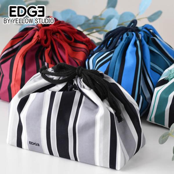 検索キーワードランチバッグ 保冷 イエロースタジオ '25 EDGE 保冷ランチ巾着 弁当袋 巾着 お弁当箱 袋 日本製 ストライプ シルバーコーティング 学校 通学 メンズ 男の子 綿 通勤 社会人