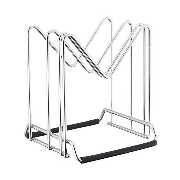 DR-5431・シルバー Pack 1 DR-5431・・Style:DR-5431・シート、プラスチック、木製まな板や鍋蓋が収納できる・ゴム足付で安定。シンクをキズつけない・メーカー型番:DR-5431・サイズ:116×112×133mm...