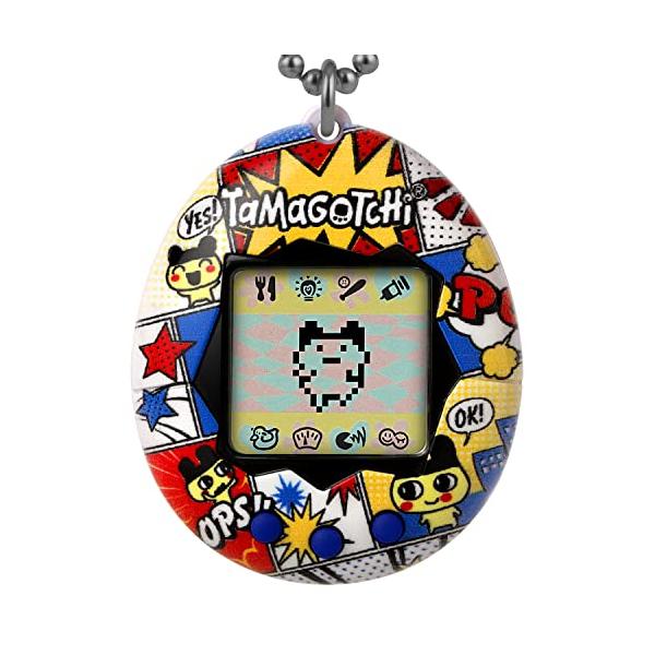 チェーン・まめちコミックブック  42925・1997年に愛したOriginal Tamagotchi digital pet がオリジナルプログラミングで復活! エサ付け、ライトをつけ、遊び、薬を渡し、トイレ使用後の流し、健康状態を確認し...