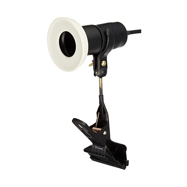 ・ブラック  CH-300BZ・◆屋外の軒下など、あまり雨が当たらないところに取りつけられるクリップライト。・◆プラグは屋外用ではありません。・◆電球は別売です。・◆色は他にシルバーをご用意。