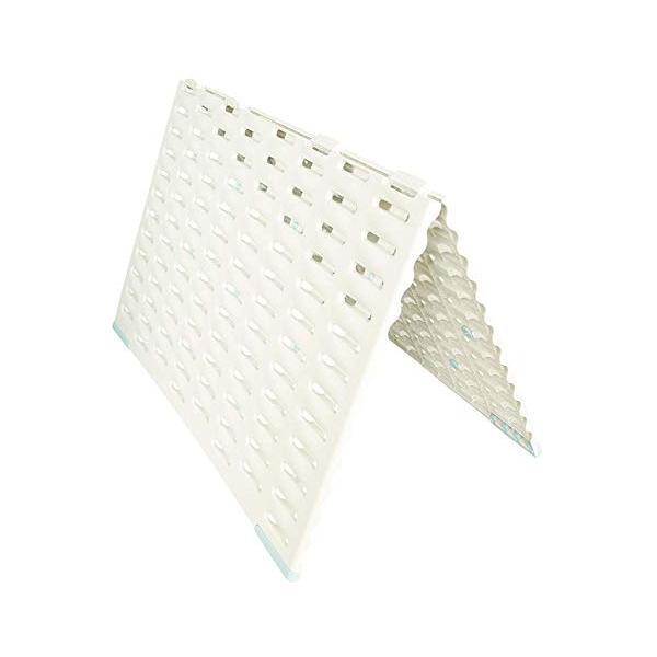 単品・ホワイト Mサイズ(50×67cm) 171361・・Size:Mサイズ(50×67cm)PatternName:タイプ:すのこ サラアンドカラ バスマット干しボード・サイズ:使用時/約幅67×奥行50×高さ1.2cm、折りたたみ時/...