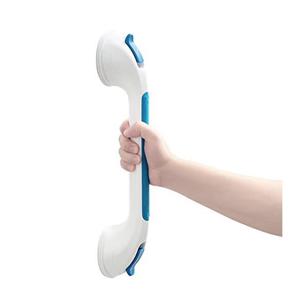 延長・・Style:延長・風呂手すり 取り付け簡単風呂手すりは吸盤式で、壁に穴を開けずに取り付けられます。穴あけ、接着剤、工事不要です。取り外したい場合は、ロックレバーの2つのラッチを解除します、小さなハンドルは吸盤の取り外しに役立ちます、...