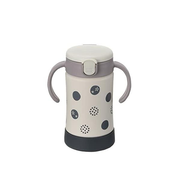 保冷マグ・ライトグレー 300 ml 120360・・Style:保冷マグColor:ライトグレー・自然な唇の動きを覚えて正しくステップアップ・対象月齢/7カ月頃?・サイズ/11.5×7.5×15H(cm)・実容量/300mL・■材質/ポリ...
