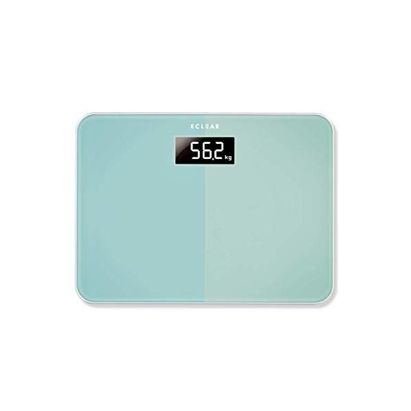 ・ブルー  HCS-S01BU・・Color:ブルー・毎日の使いやすさにこだわったデザインのエクリア 体重計です。・表示が見やすい黒色背景の液晶画面を採用し、数字がくっきり見やすく、快適に日々の測定が行えます。・高級感のあるガラス天板を採用...