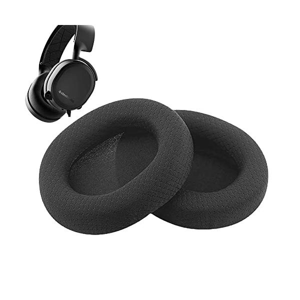 （メッシュファブリック/ブラック）/-/-・パッケージ個数:1・対応機種FOR SteelSeries Arctis 1/Arctis 3/Arctis 5/Arctis 7/7P/Arctis 9X/Arctis Pro/Arctis p...