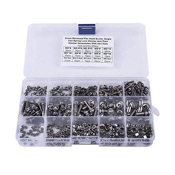 シルバー/-/-・パッケージ個数:1・手作り、家庭設備、通信設備、オフィス用品、機械、電力施設、建築などの様々な分野に応用できます・ネジを使用しての過程では、安全を確保するために有害物質を解放できません。そして、ステンレス製なので錆の心配も...