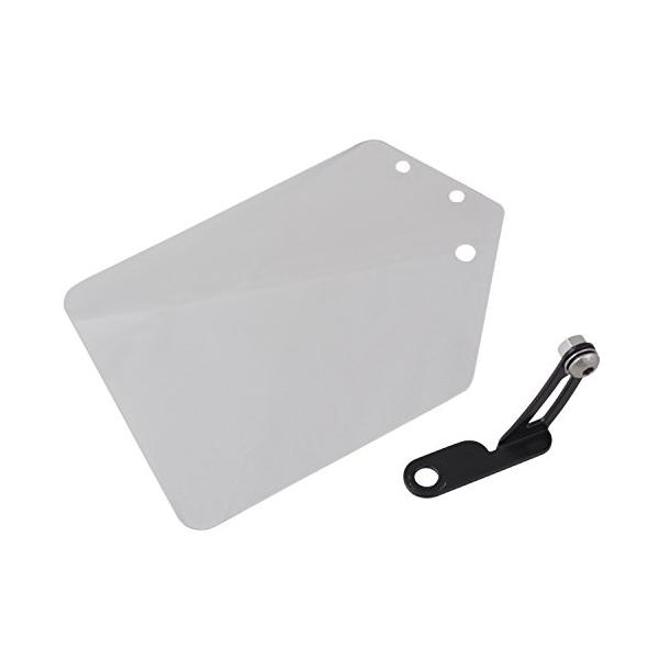 キャリパー止め仕様・透明  106201・・Style:キャリパー止め仕様・材質:樹脂(プレート)、アルミ(ステー)・商品構成:ゼッケンプレート(透明)、キャリパー固定用ステー、ゼッケンプレート固定用ボルト&amp;ナット・※ゼッケンプレー...