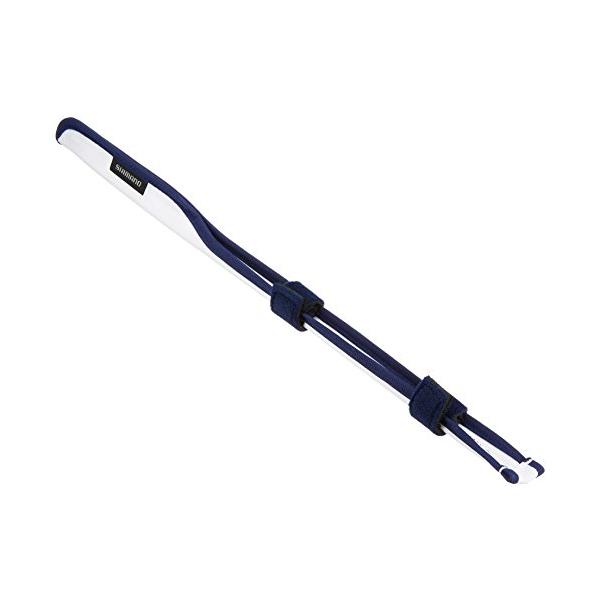 ・ホワイト 全長38cm 998149・サイズ:全長38cm・素材:ナイロン+防水加工(裏)、ベルト部:クロロプレンゴム+ベルクロジャージ・クッション材+保形材で、衝撃からロッドをガード・面ファスナーベルト2箇所で、ロッドをしっかり固定