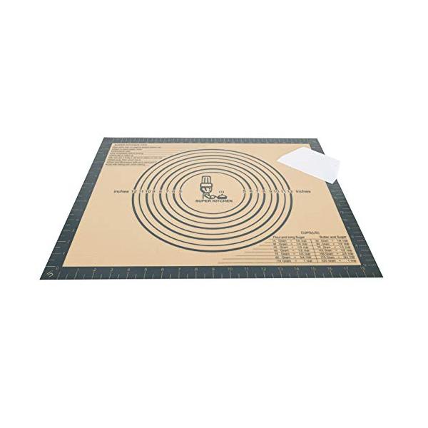 ・グレー 50×40cm PA-GR-5040・・Color:グレーSize:50×40cm・【食品グレード】：我々は食品グレードのシリコーンを提供するプロであり。 このマットは強化したガラス繊維と食品グレードのシリコーンで作られています。...