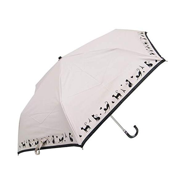 ・ミニ傘　灰ピンク. 50 centimeters ・・Color:ミニ傘　灰ピンク.・カラー：灰ピンク/アイボリー/白/グレー　親骨：50cm×6本骨・生地：ポリエステル100%　生地加工：樹脂カラーコーティング（生地裏）　生地効果：紫外...