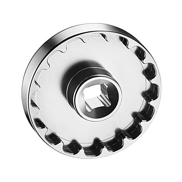 ・シルバー 3/8sq 2284500146・ParkTool BBT-27.2と互換性あり・適応BBカップ:BB外径48.5mmΦ、ノッチ数16・差込角:9.5mm角 (3/8sq)・部門名: ユニセックス大人