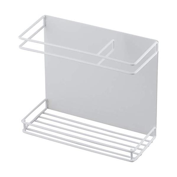 ホワイト/-/RG-0352・パッケージ個数:1・本体:鉄(粉体塗装)、マグネット・耐荷重:1kg・生産国:中国・ラップやアルミホイルを3本立てて収納できます。・マグネット式で簡単に取り付けできます。