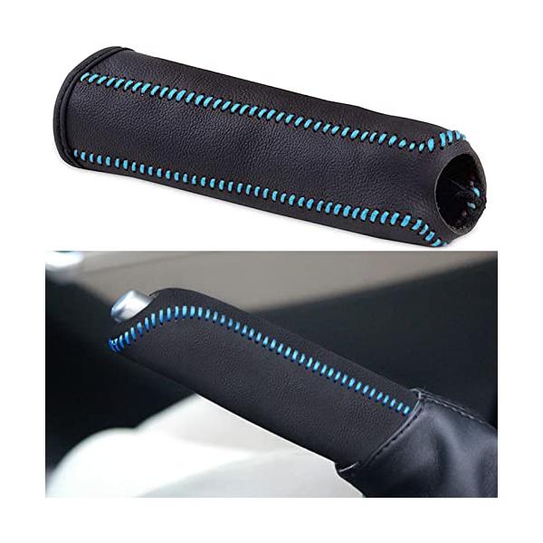 汎用・青ステッチ  L1・・Color:青ステッチ・1：適応車種：ト.ヨ.タ ラ.イ.ズ (RAIZE) ダ.イ.ハ.ツ ロ.ッキ.ー(Rocky) カロ.ー.ラ カロ.ーラ・フ.ィールダ.ー NI.SSAN HON.DA 用の本革製 サイ...