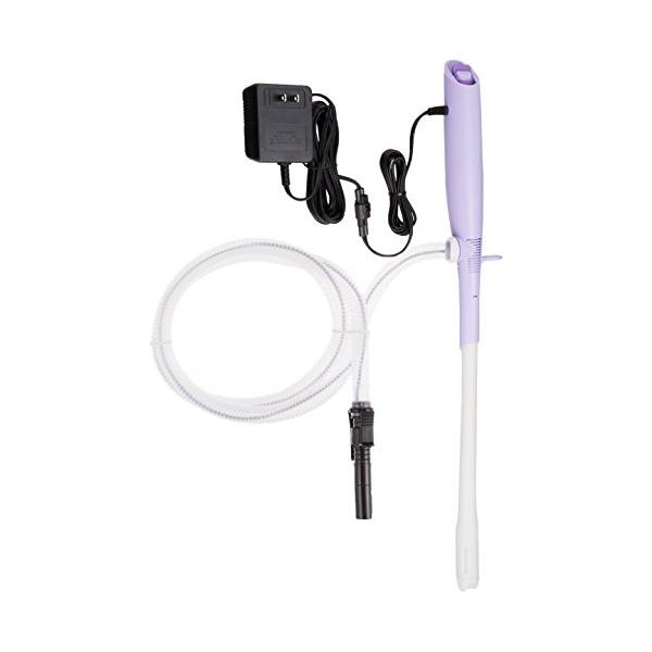 給油ポンプ・ブラック  EP-100N・ホース:1.5m・吐出量:10L/min(揚程0m時)・「家庭用コンセント対応／AC-100V」