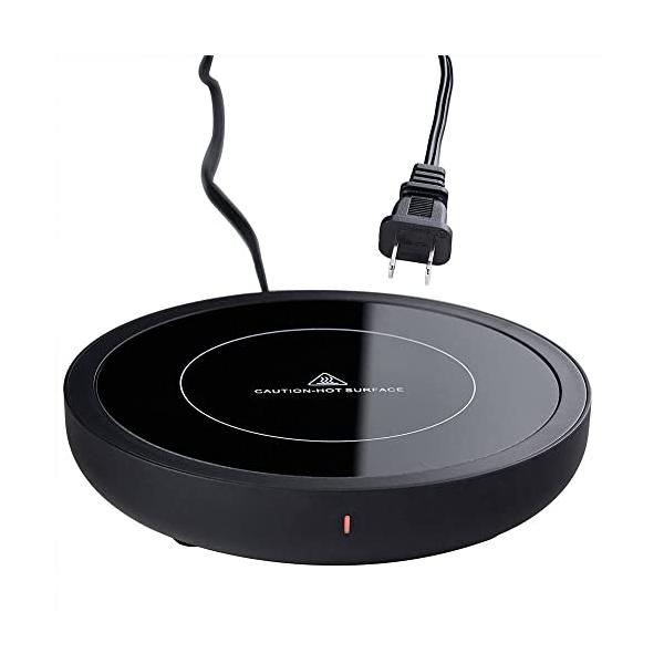 ・黒い  Y4R-DS1287・3段階の温度設計このコーヒーマグカップウォーマーは、36ワットの大電力で3段階の温度を選択可能です。インジケーターランプは3色の光を表示します。このヒーターがあれば、午前中の間ずっと暖かいコーヒーを飲み続ける...