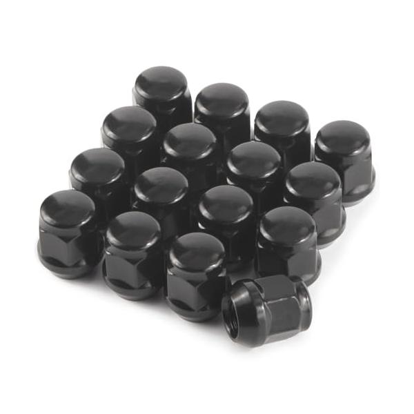 テーパ一座「16個」ブラック/M12×P1.5/-・Size:M12×P1.5Style:テーパ一座「16個」Color:ブラック・購入前に必ず装着予定車種のボルトサイズを確認ください。・スチールにＣＮＣ旋盤、フライス加工され、高精度な作り...