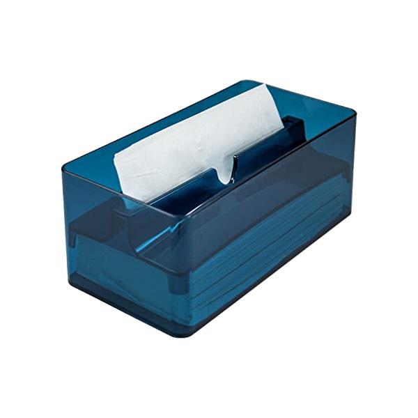 モダンクリアブルー/縦128mm×横262mm×高さ95mm/4548622895117・パッケージ個数:1・本体サイズ：縦128mm×横262mm×高さ95mm・品質：フタ ポリスチレン、容器 ポリスチレン・耐熱温度：70度・収納可能サイ...