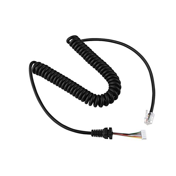 default/小型/-・パッケージ個数:1・手頃な価格：安価なケーブルを使用すると、新しいマイクを購入しなくても、ハンドヘルドマイクに命を吹き込むことができます。・幅広い互換性：YEASU MH-48A6J、FT-7800、FT-8800...