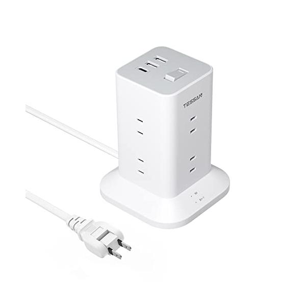 usb-c付き・ 3m TPS04-JP-C・・Size:3mStyle:usb-c付き・ 一台11役 マルチタップこの電源タップは日本のために研究し、設計されていて、一般的なタワー型コンセントより小型でコンパクトです（本体サイズ：僅か10...