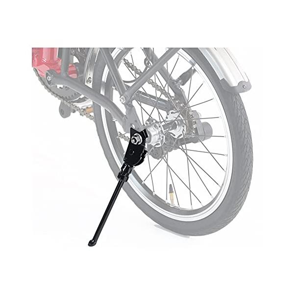ブラック/小/88917-0099・HARRY QUINN 電動アシスト自転車「PORTABLE」専用のキックスタンド単品です。・折りたたんだ状態でも邪魔にならずにコンパクトに収納できます。