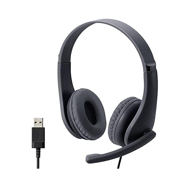 1) USB接続・ブラック 幅121×奥行43×高さ122mm(ケーブル含まず) HS-KD01UBK・・Color:ブラックStyle:1) USB接続・学校や家、塾でのオンライン学習に便利な子ども専用ヘッドセットです。・回転式のマイクを...