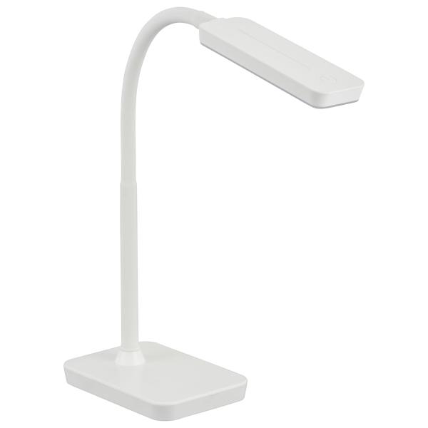 ・ホワイト  DS-LS16D-W・・Color:ホワイト・ 特 長 　◆白さが際立つLED色温度で文字がハッキリ　◆JIS規格 A形相当の広がる光　◆全光束は約500ルーメン　◆照度約2300ルクス（直下約30cm）　◆本体カラーはホワイ...