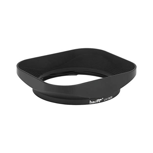 ・正方形  LH-VM35・・Color:正方形・Haoge LH-VM35ブラックスクエアメタルレンズフードは、Voigtlander VM 35mm f1.2 II、40mm f1.2レンズ用に設計されています。・対応レンズ: Voig...