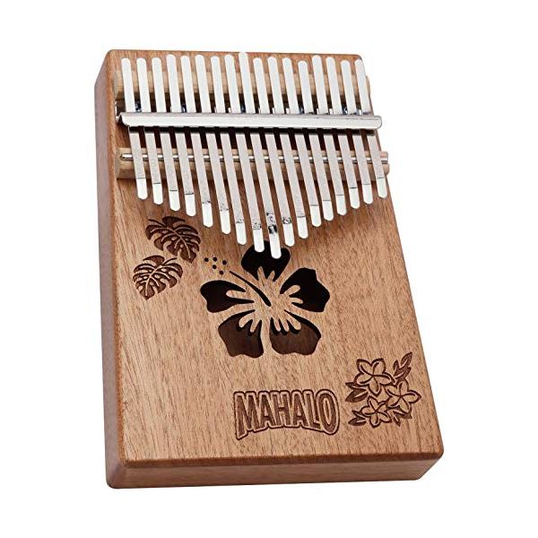 ・ネイチャー  M-KALIMBA NTU・・Color:ネイチャー・17音のカリンバ、各キーには音階と番号を刻印しています。材質は、ウクレレでメジャーな木材「マホガニー」を使用・チューニング：C (C1〜E3)、チューニング済(運送中の振...