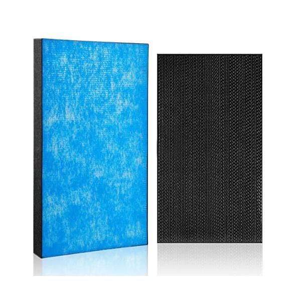 ・集塵フィルター KAFP017B4 + 脱臭フィルター 2140795  DK -(KAFP017B4+2140795)・・Color:集塵フィルター KAFP017B4 + 脱臭フィルター 2140795・【製品型番】空気清浄機対応 交...