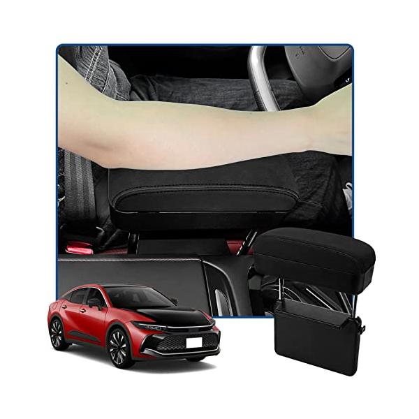 ・（黒/スエード 素材）  ・・Color:（黒/スエード 素材）・??適応機種：トヨタハリアー80系、トヨタヤリスクロスプリウス、 RAV4、CHR、カムリなど（汎用）・??材質：柔らかい素材を採用、上質な艶と肌触りを実現します。・??疲...