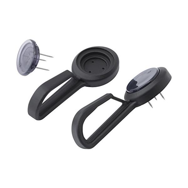 旧品・ブラック F)ピンフック NMT-F18・・Style:旧品Size:F)ピンフック・構造: 完成品・材質: アクリル・ステンレス・ナイロン・サイズ: 約幅2.9cm×奥行2.9cm×高さ8.1cm・重量: 約11g・備考: 耐荷重/...