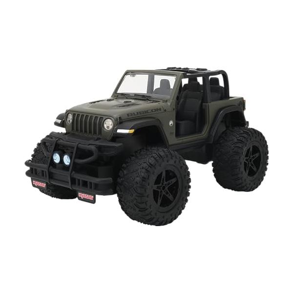 ・  TU015・大人気のR/C JEEPシリーズがリニューアルして新登場! より実車に近いリアルカラーを再現!ルビコンはマットグリーンです。・本体：単3アルカリ電池 x4本(別売）・送信機：単3アルカリ電池 x2本(別売）
