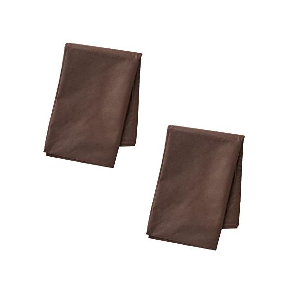 ・ブラウン (約)幅160×長さ220cm 1009260・・PatternName:2枚組・【商品仕様】商品サイズ/本体:(約)幅160×長さ220cm・収納袋:(約)28×42cm、セット内容/2枚入、適応サイズ/シングル敷き布団・掛け...