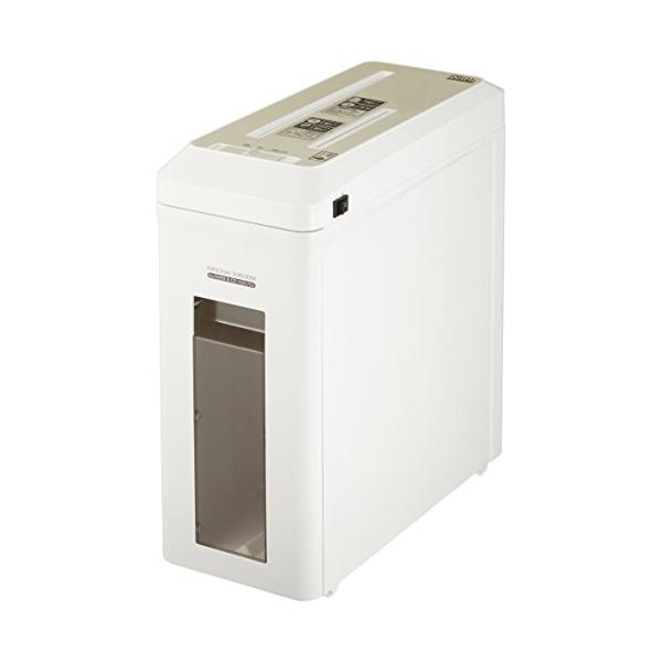 ホワイト / CD細断可・ホワイト 同時裁断7枚 / 容量10L NSE-702W・細断形状・サイズ : 紙/クロスカット・4×30mm、CD/5分割カット・投入幅 : 紙/219mm、CD・カード/121mm・定格電圧・周波数 : 100...