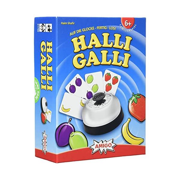 ・  1700・6才〜　2人〜6人・メーカー：AMIGO（ドイツ）・サイズ：ベル：直径8cm　1ケ　　カード（紙製）56枚・日本語の説明書は付属されておりません。