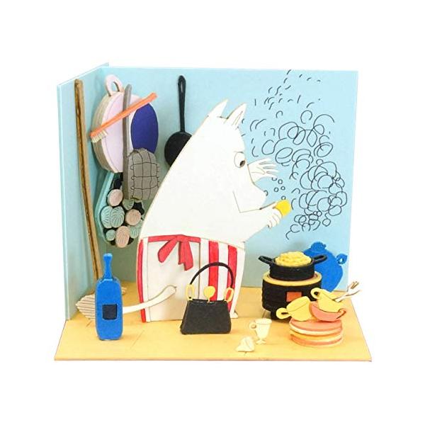 -/-/MP09-08・みにちゅあーとの新シリーズ ムーミンminiシリーズ ! 繊細にレーザーカットされた硬質紙を貼り重ねて組立てるだけで、塗装する必要もなく可愛いミニチュアが作れます。・組立レベル: 組立所要時間:2時間~・(C) Mo...