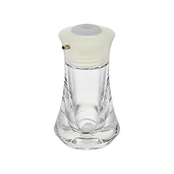 アイボリー・アイボリー Medium PU-2・・Color:アイボリーPatternName:M・本体サイズ：直径6.1×高さ11.1cm・容量：47ml・素材：本体・フタ/メタクリル樹脂、ボタン・パッキン/シリコーン樹脂、パイプ/ステン...