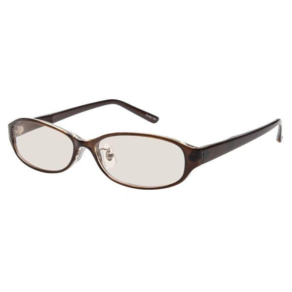 【商品名】 エニックス メラニンレンズ採用 PCグラス ブルーライトカット ライトグレー/ダークグレー PC-103  [ PC-103 COL.1 ]