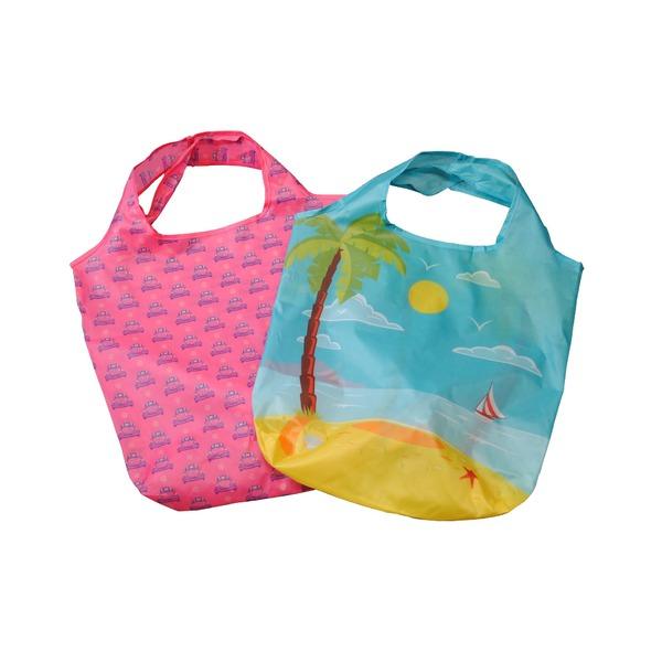 【商品名】 VOLKS WAGEN（フォルクスワーゲン） ショッピングバッグ エコバッグ 2個セット 【ジャンル・特徴】 ワーゲンファンは是非！エコバッグ2個セット [ UBFAW30-04RD-BGG1692 ]