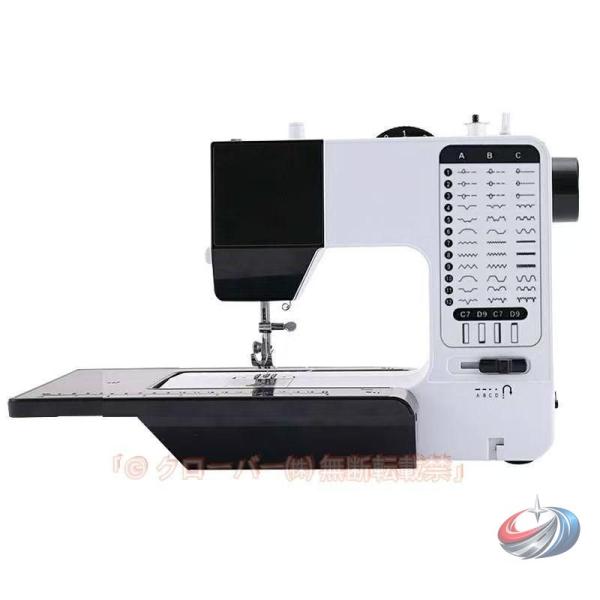 多機能工業用ミシン、ッチポータブルミシン、家庭用ミシン電動マイクロ小型デスク全自動ミニ多機能ミシンテーラー、あらゆる縫製ニーズに対応する頑丈なミ