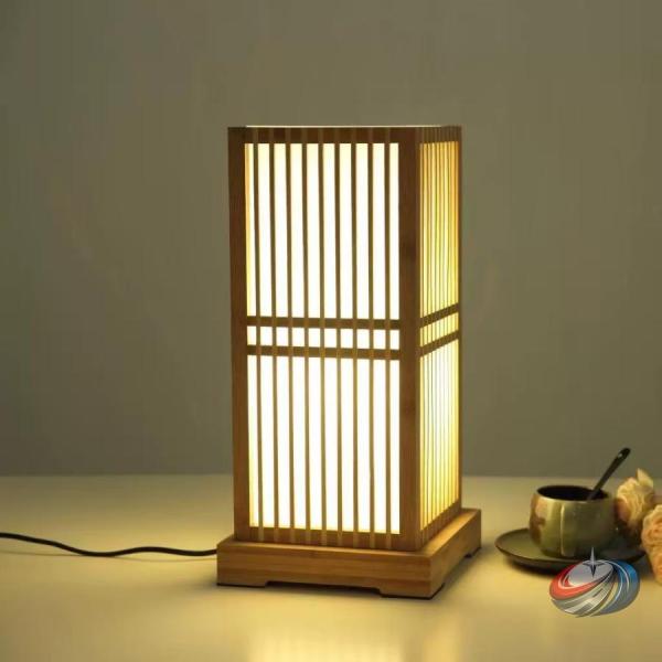 【特徴】職人の手作り感手作りの竹製ランプは、シンプルでエレガントでスタイリッシュで芸術的な雰囲気を作り出します。安全性の高い素材を使用し、シェードはポリプロピレン底には滑り止めのゴムも付いています。【デザイン】伝統的なコンセプト＋和風アジア...