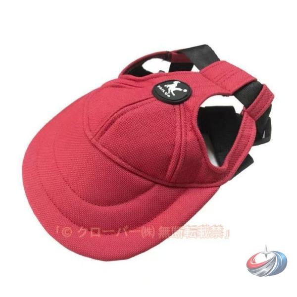 おしゃれなペット用のキャップです。耳を通すタイプで顎にバックルが付いていますので脱げにくい?日々のお散歩にはもちろん、お出かけや旅行などのおしゃれアイテムとしても◎サイズについて画像をご参照下さい。素材についてポリエステル?綿