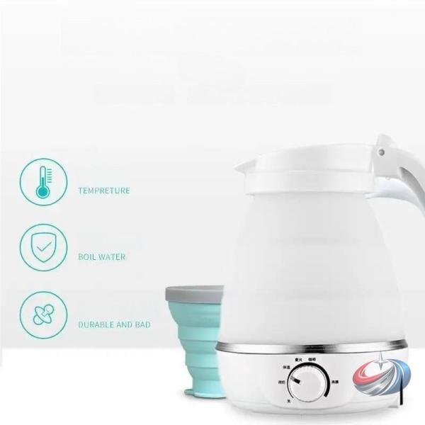 ■特徴・折りたたむと約3分の2のサイズになりコンパクト・自動で約60?65度に保てるKEEP WARMモードと　85℃以下で再加熱されるBOILモードのダブル・スイッチ切替で100?240Vの電圧に対応、海外でも使える・容量0.6Lで1?2...
