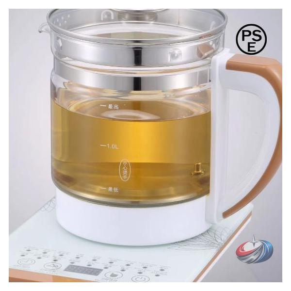 電気ケトル ガラス製 1.8L 24時間 12段階調節可能な保温機能 電気湯沸かしケトル 電気ポット お茶 湯沸しケトル フルーツティー 緑茶 保温 家庭用 事務用