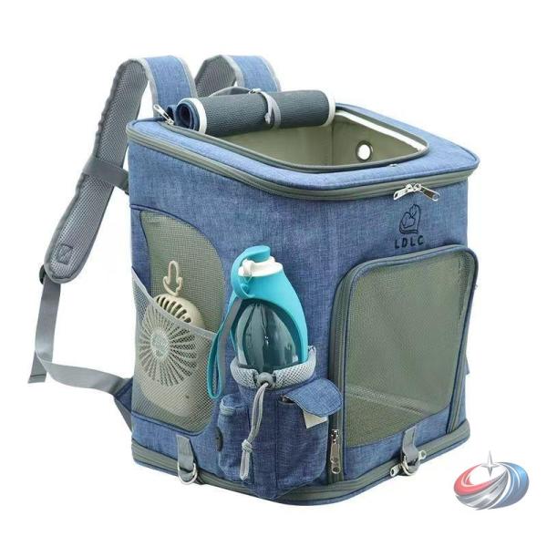 サイズ：40cmｘ31cm ｘ43cm ;折り畳み収納が出来るので、押入れやクローゼットの隙間に立てて収納できます。わずか1.9?のキャリーバッグは女性一人でもペットを動物病院へ連れて行けます。 おすすめペット：猫（小型・２匹可能）・小型犬...