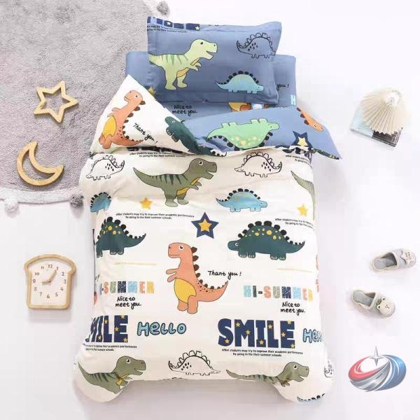 お昼寝布団セット 綿100％ 布団カバー 枕カバー コットン 恐竜 保育園 お昼寝布団 3-7点セット 敷布団 洗える カバー お昼寝ふとん 布団 ふとん掛け布団カバー、敷き布団カバー、枕カバーの3点セット7点セット：掛布団カバー、敷布団カ...